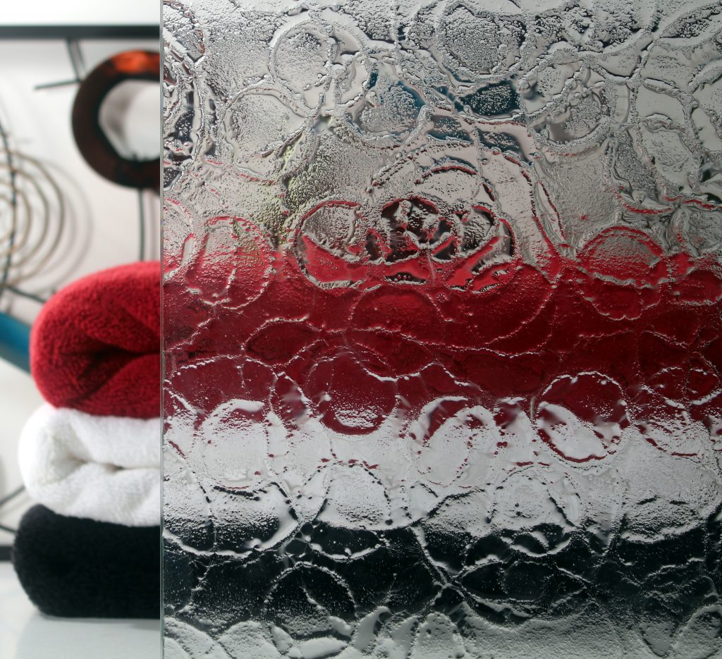 Textured Shower Glass | Castle Glass LLC