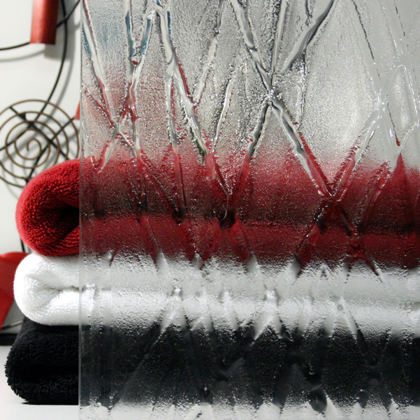 Textured Shower Glass | Castle Glass LLC